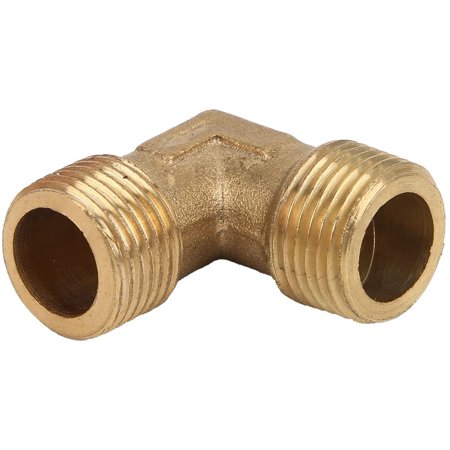 Right Angle Pipe Joint, 90 Degree Elbow Pipe Fitting Forged Brass Right ...