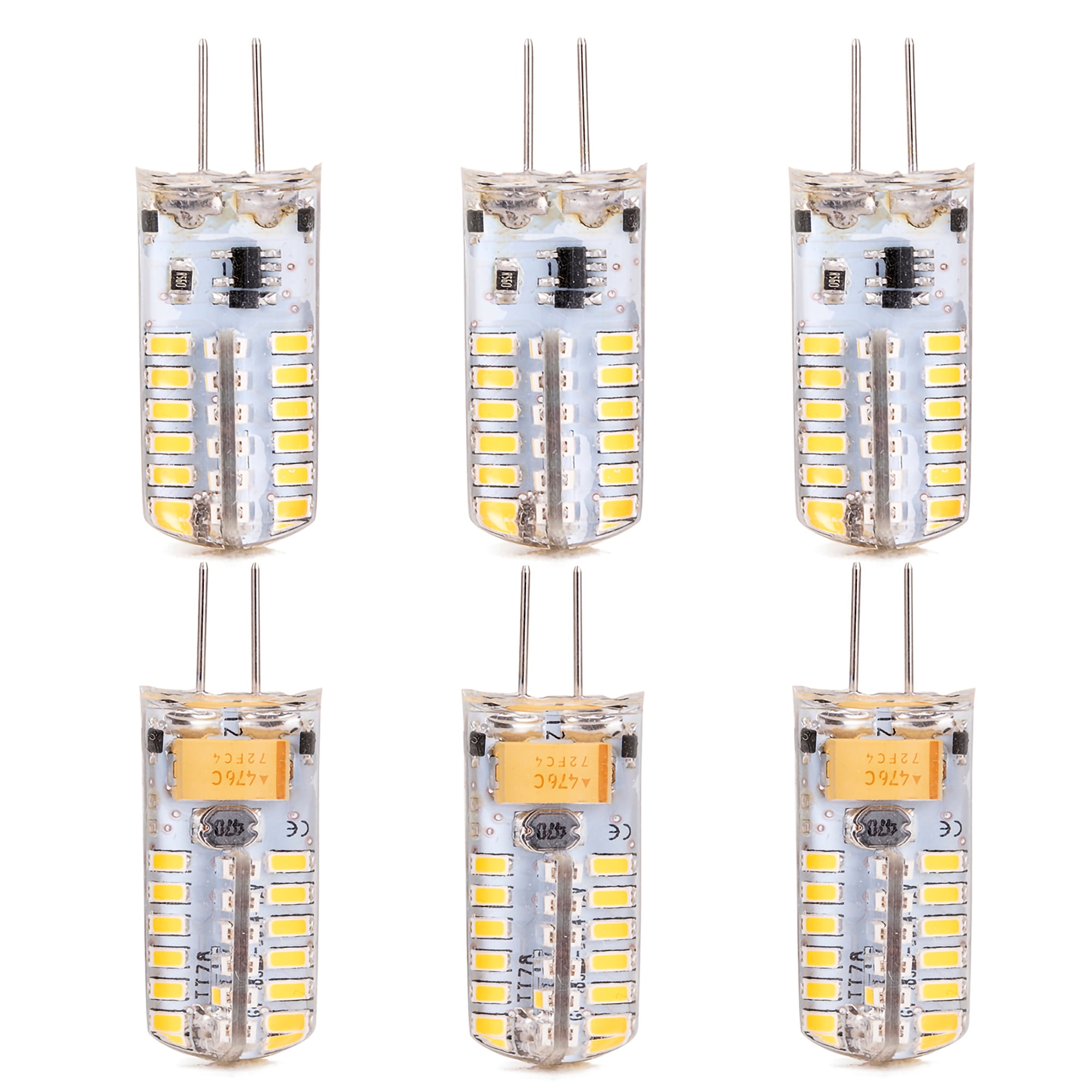 LED Light Bulbs 3W Bi-Pin LED Light Bulb 48 3014 SMD 20W Halogen Bulb ...