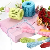 Raffia Paper Craft Rope Ribbon Packing Paper Twine 219 Yards Handmade ...