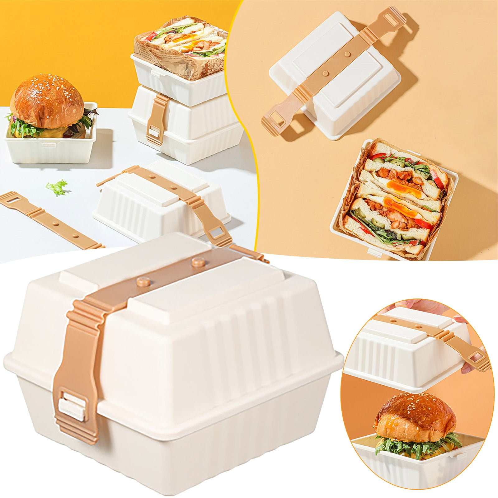 Buy George Clamshell Takeout Containers Take Out To Go Food Containers ...