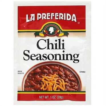 Cincinnati Recipe Traditional Chili Mix, 2.25 Oz Packet, Pack of 24, US ...