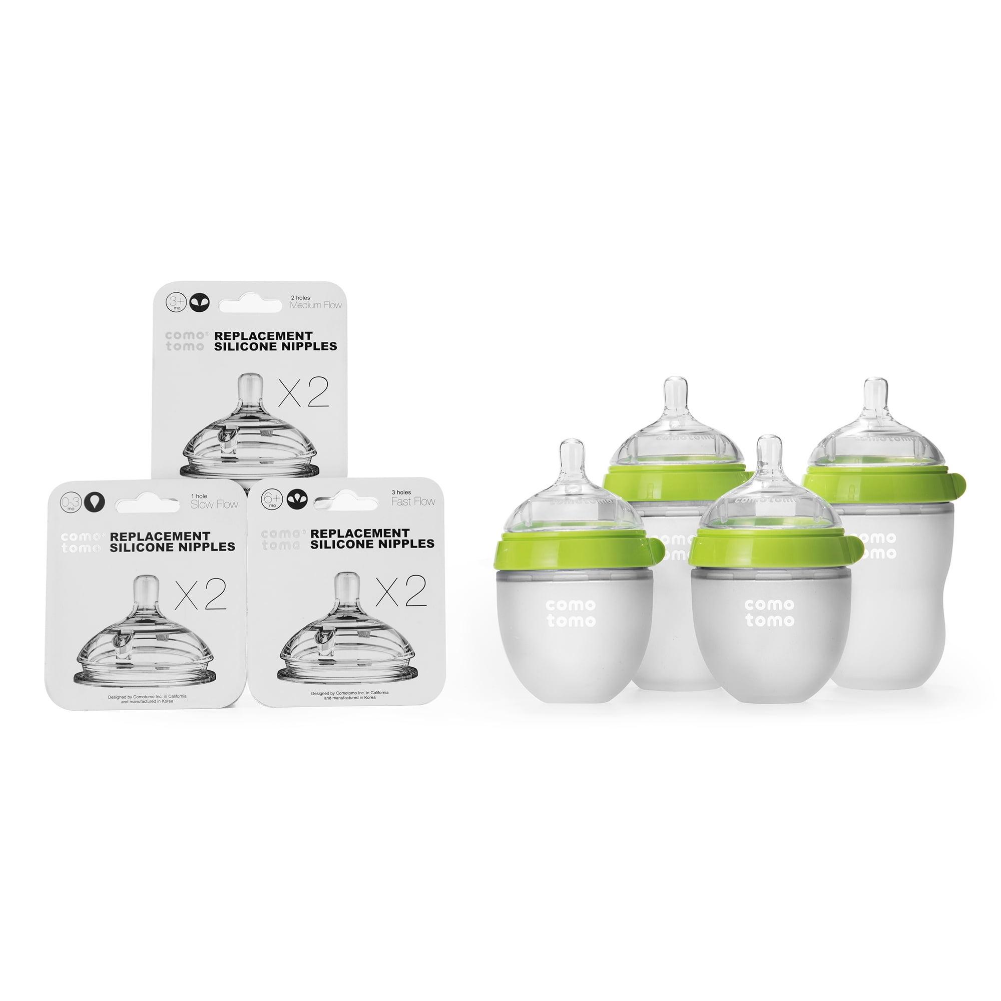Click here for Comotomo Baby Bottle Bundle  Green prices