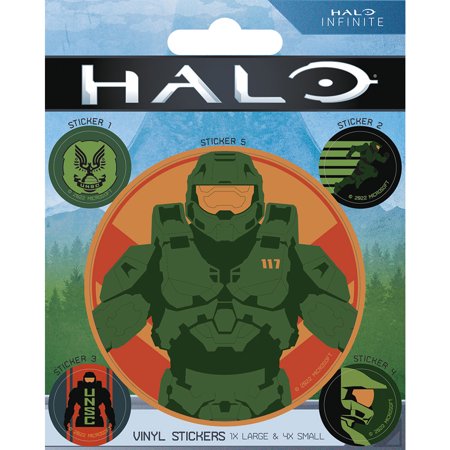 Halo Master Chief Stickers (Pack of 5) | Walmart Canada
