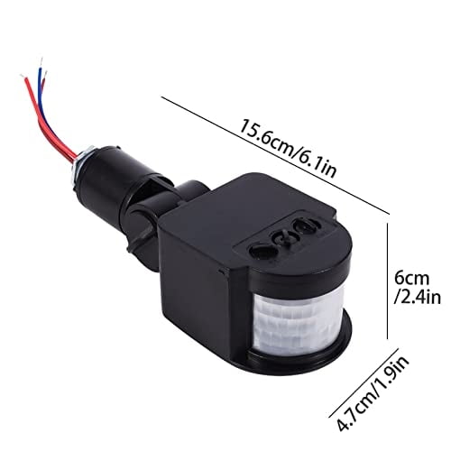 Cabeza del sensor infrarrojo LED Ciglow, detector de movimiento del ...