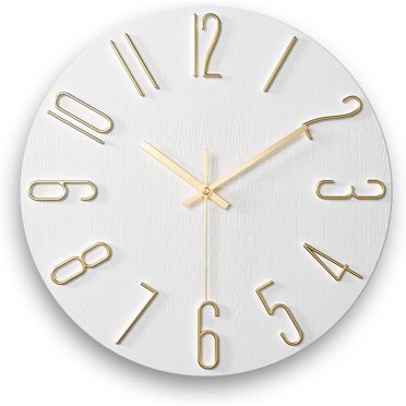 Ingraham 14" Analog Quartz Accuracy Blue & Silver Wall Clock with Open ...