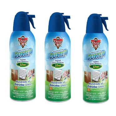 Dust-Off Disposable Compressed Gas Duster, 10 oz Cans, 2 Pack (.2 Pack ...