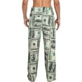 Mens Flannel Pajama Pants Soft Sleep Pants with Pockets and Drawstring ...