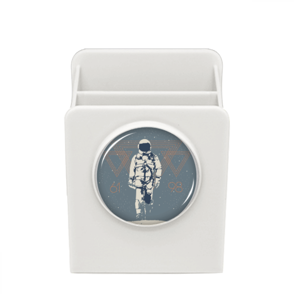 Universe And Alien Spaceman Desk Pencil Holder Cup Pen Organizer ...