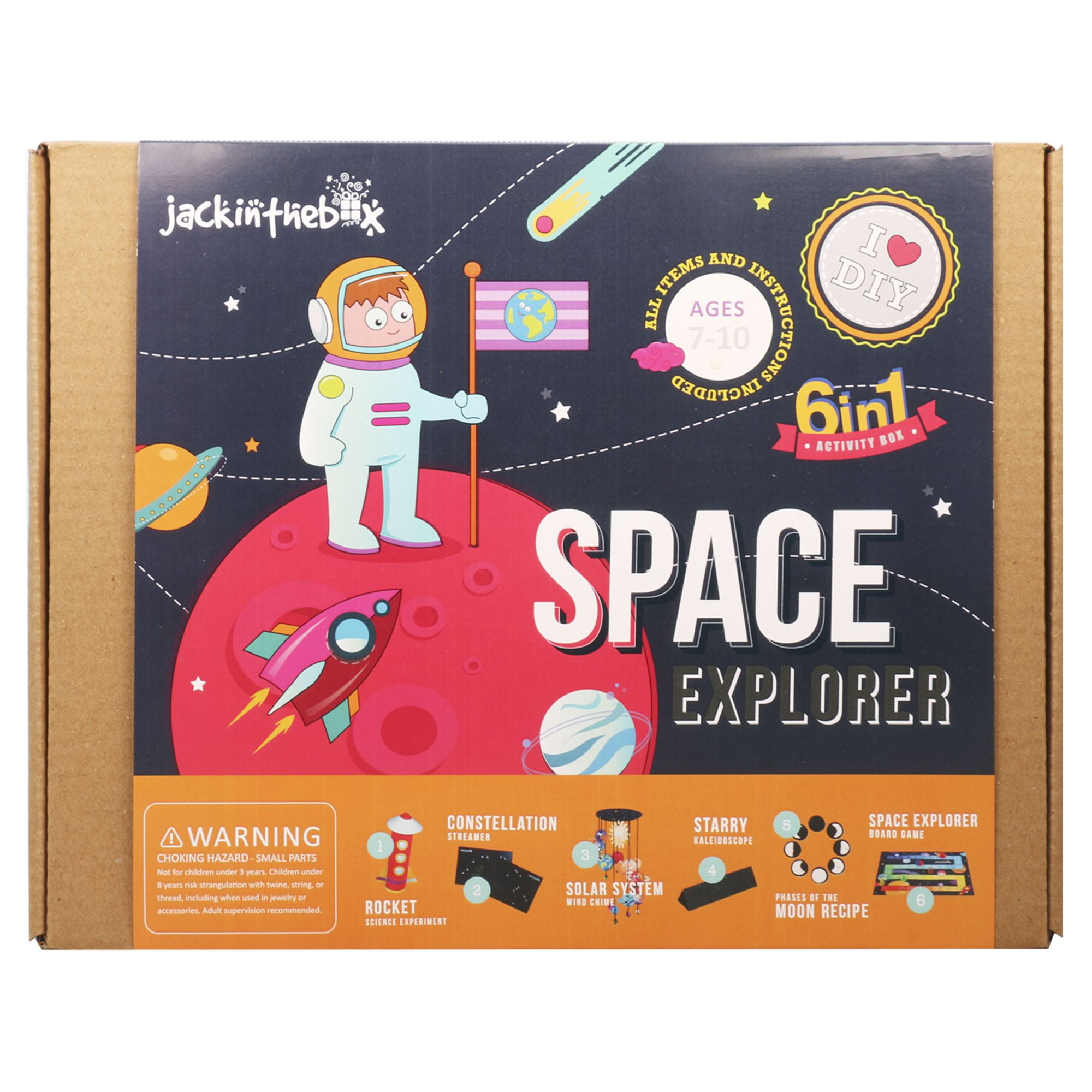 KSM Toys - Space Explorer 6 Activities in 1 DIY Craft Set - Walmart.com