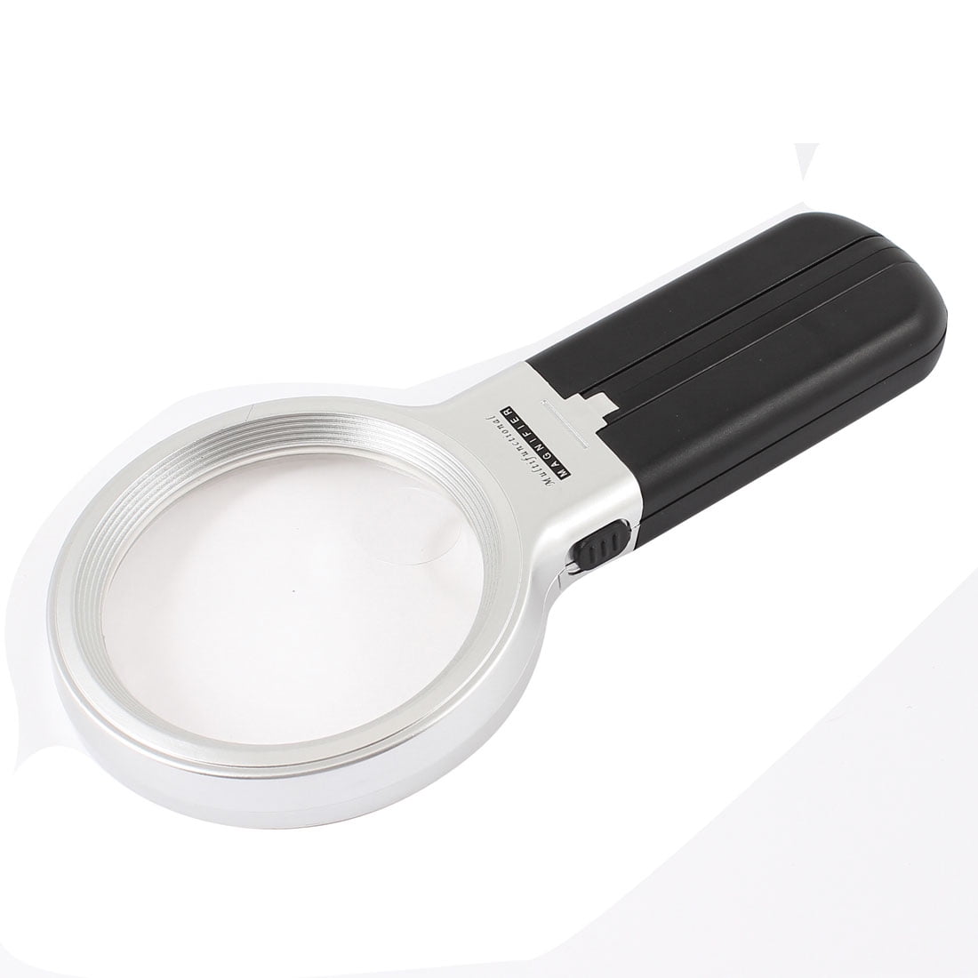 Gray Black Plastic Frame 74mm Dia Lens LED Light 3X 4.5X Handheld ...