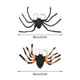 Darzheoy Halloween Adult Spider Backpack Black Colorful Spider Clothes ...