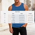 cllios Mens Tank Tops Casual Sleeveless Hollow Out T Shirts Solid ...