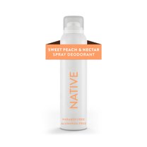 Native Deodorant Body Spray, Sweet Peach & Nectar, Aluminum-Free, 3.5 ...