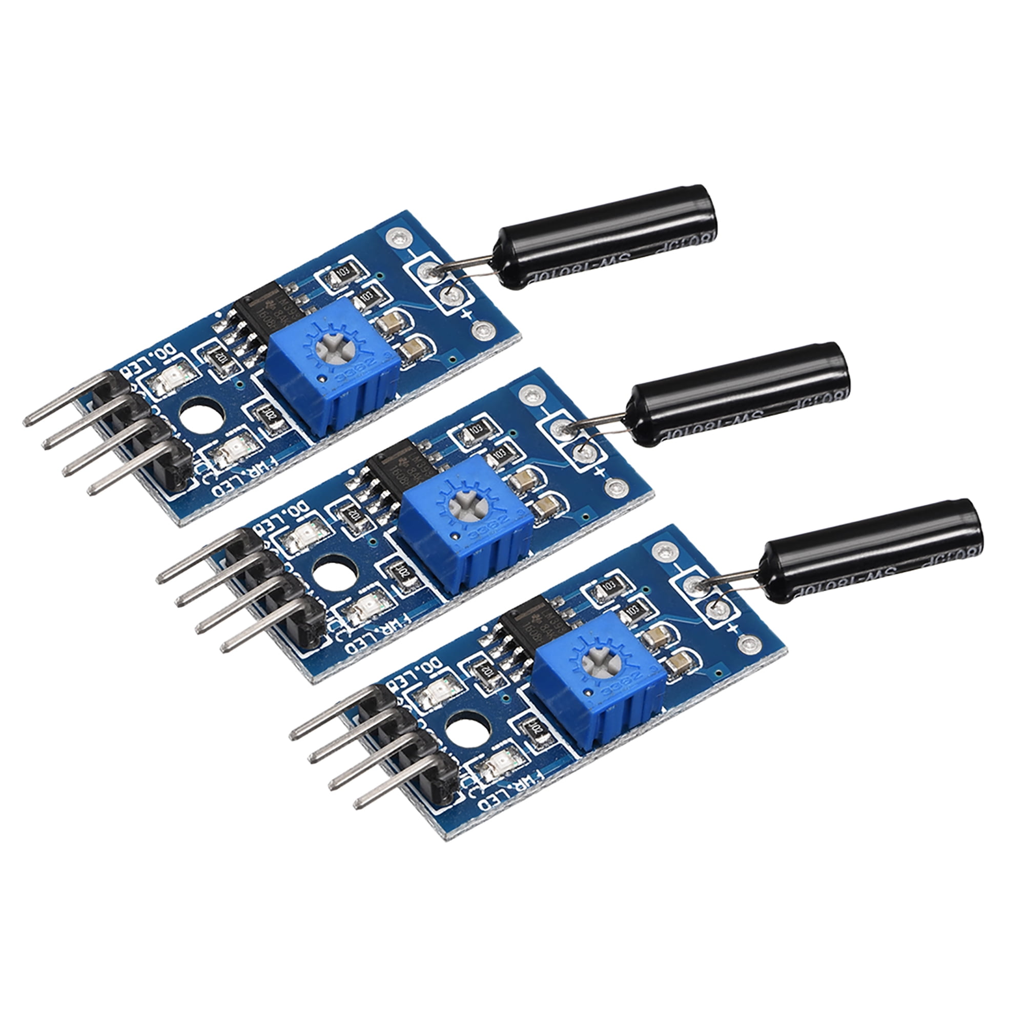High Sensitive Vibration Switch Sensor Module SW-18010P Normally Open ...