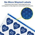 Avery 3/4" x 3/4" Waterproof Heart Labels, 4,000 Labels - Walmart.com