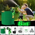 GVDV Garden Hose, 100ft Expandable Water Hose, No-Kink, Leak-Proof ...
