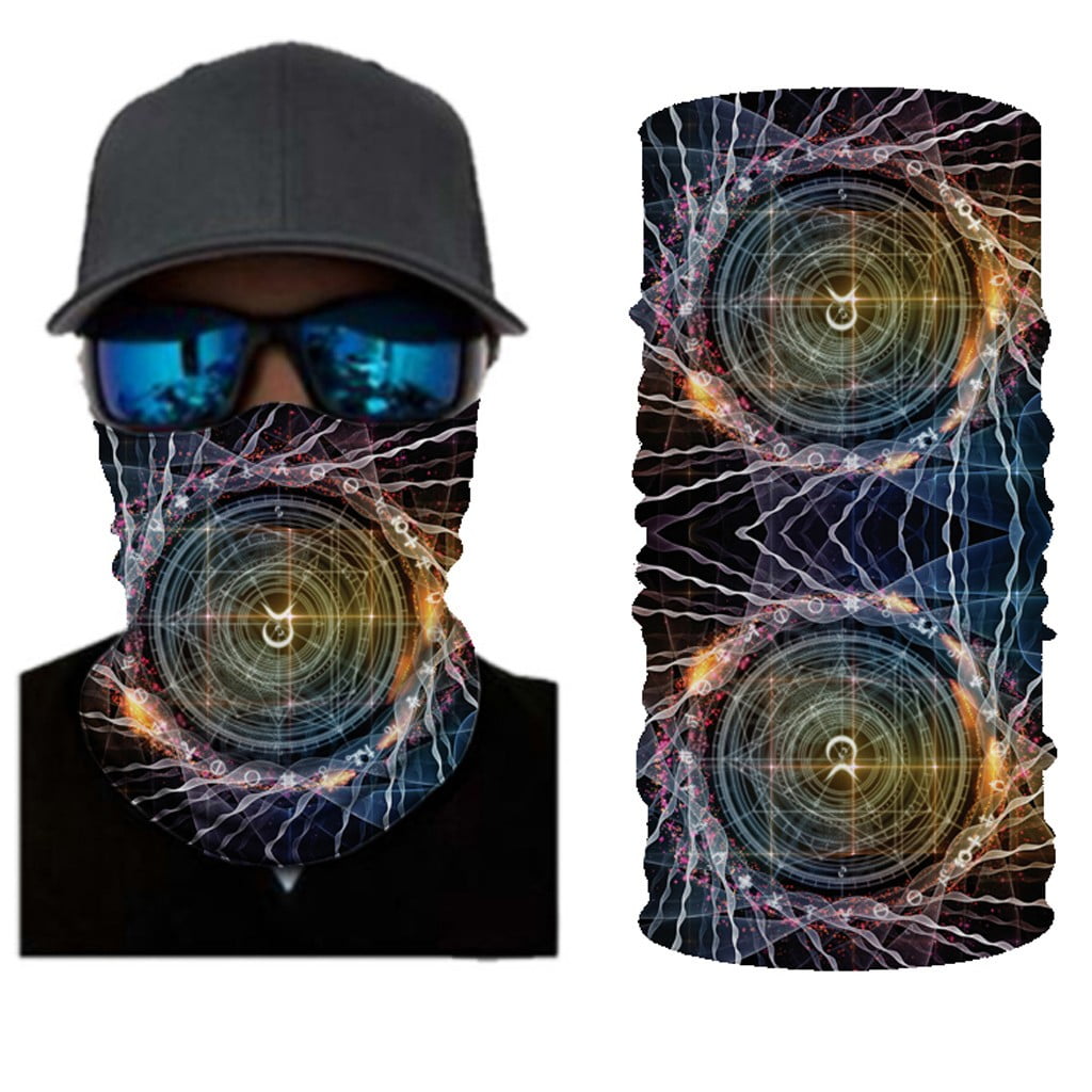 MIARHB - Men And Women Protective Magic Turban Sunscreen Riding ...