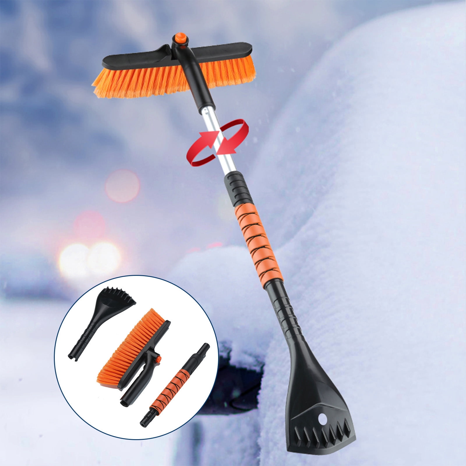 Limited Time 2in1 Car Snow Ice Scraper And Brush For Car SUV Trucks ...
