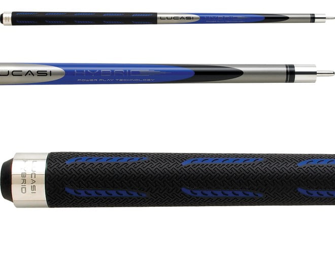 Lucasi Hybrid L-H10 Pool Cue + 11.75/12.75mm Zero Flexpoint Hybrid ...