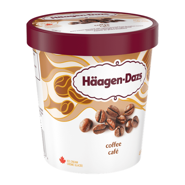HÄAGEN-DAZS Coffee Ice Cream 450ml, E-HAGEN DAZS HD COFFEE - Walmart.ca