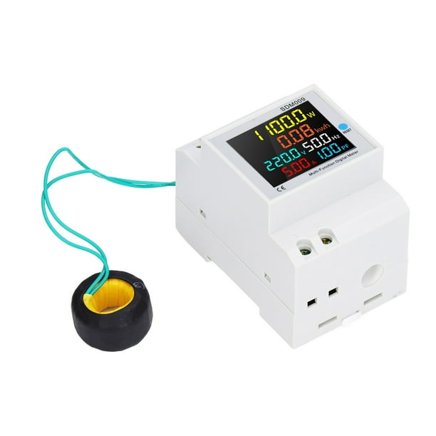 Current Meter, Power Line Monitor AC40-300V Digital Display Accurate ...