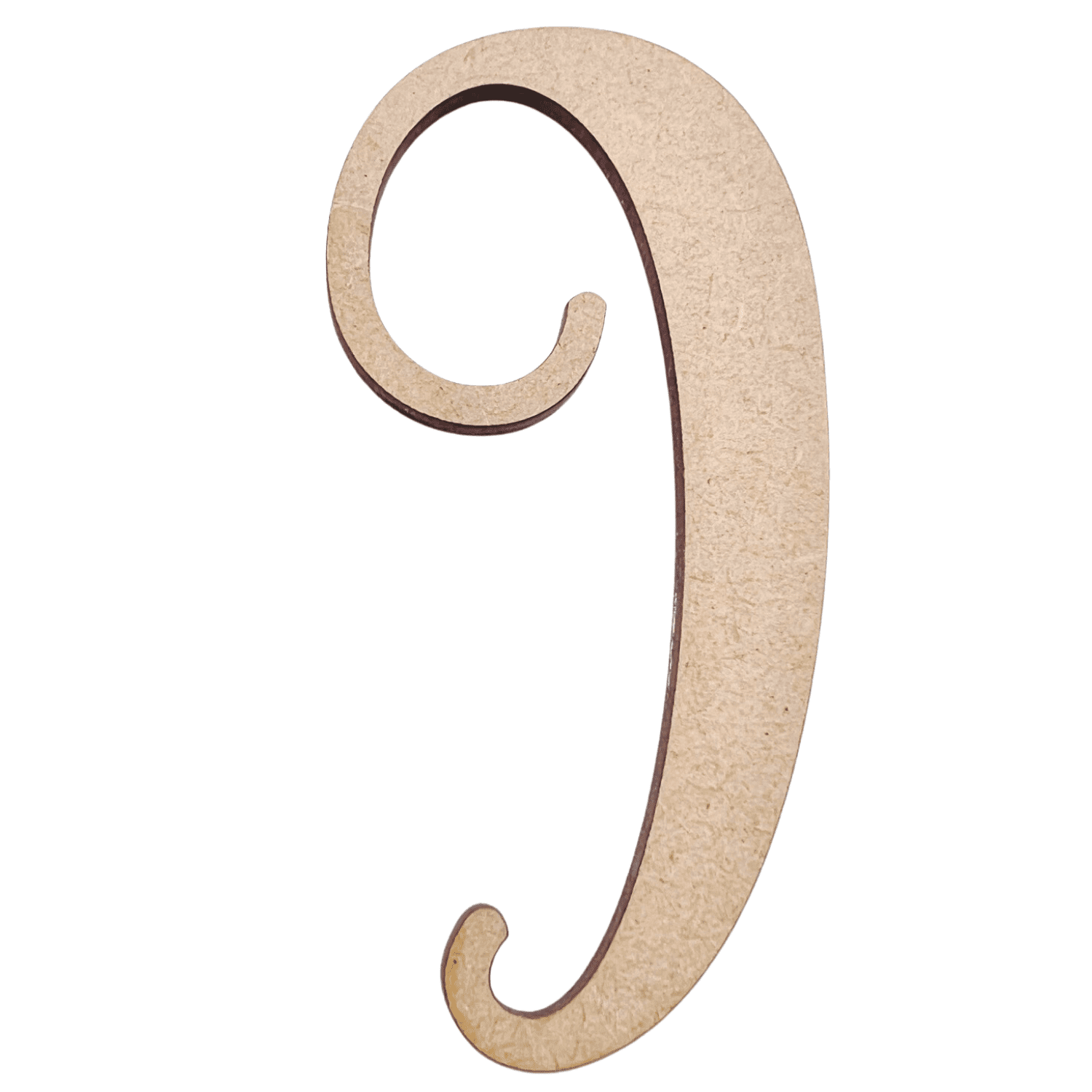 4" Tall MDF Wood Letter I | 1/4" Thick | Wood Craft Letters | Starfish ...