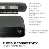 ViewSonic M1X Portable LED Projector with Smart Stand, Harman Kardon ...