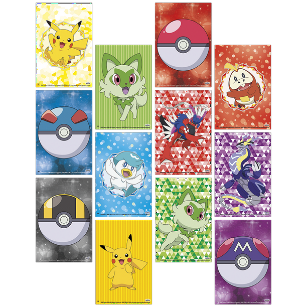 POKEMON 12-PACK POSTER COLLAGE - Walmart.com