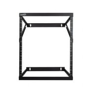 NavePoint 25U 2 Post Open Frame Server Rack for 19 Inch Equipment, AV ...