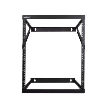 NavePoint 25U 2 Post Open Frame Server Rack for 19 Inch Equipment, AV ...
