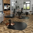 OmySalon Salon Mat for Hair Stylist Anti Fatigue, Thick Barber Chair ...
