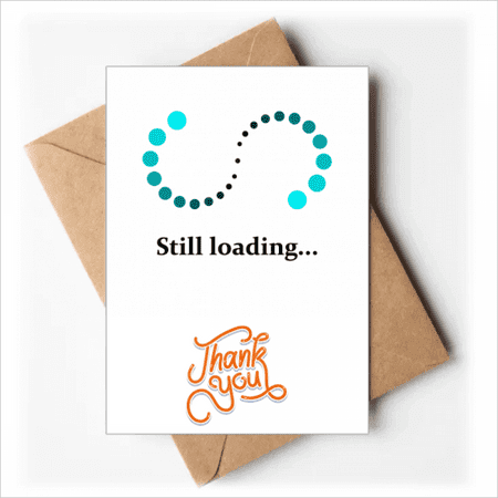 Infinite Load Continuous Buffer Thank You Cards Envelopes Blank Note ...