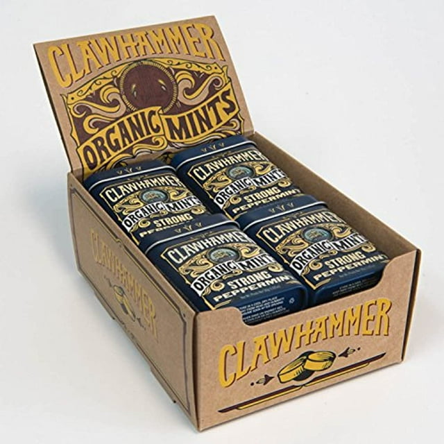 Clawhammer Organic Mints | USDA Certified Organic, Gluten Free, Non-GMO ...