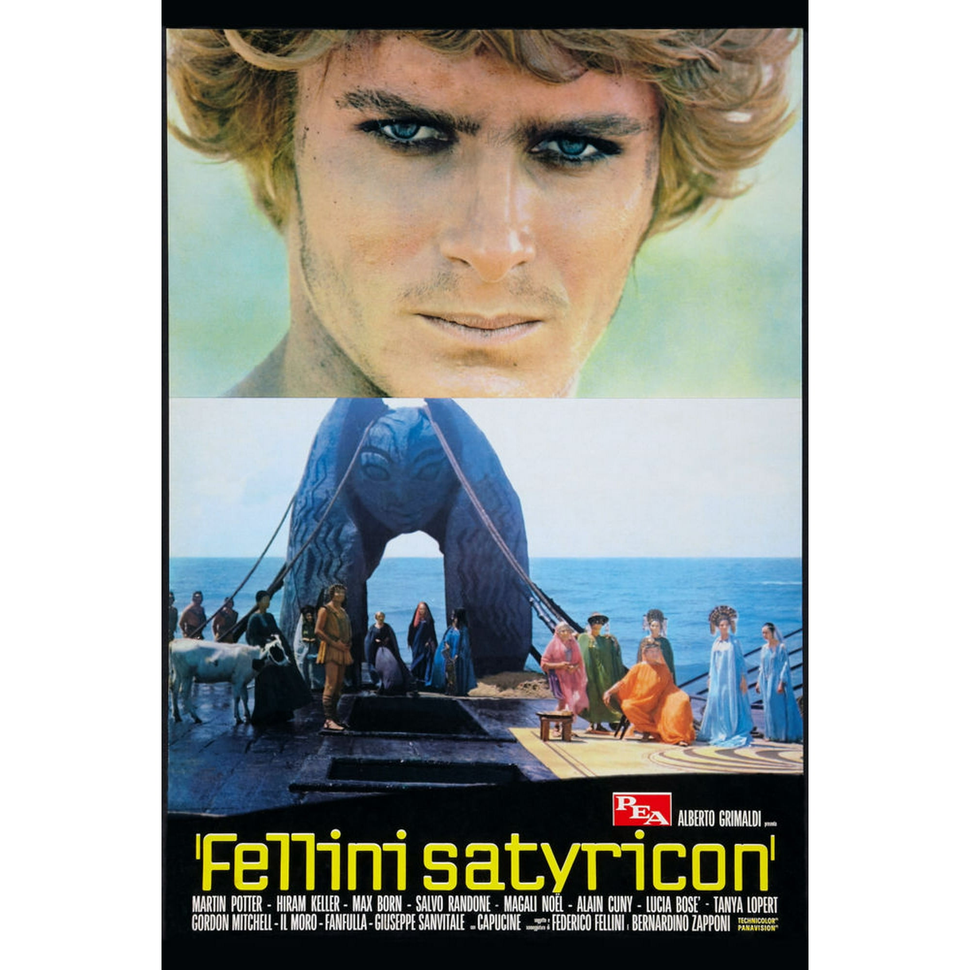 Satyricon Fellini Poster