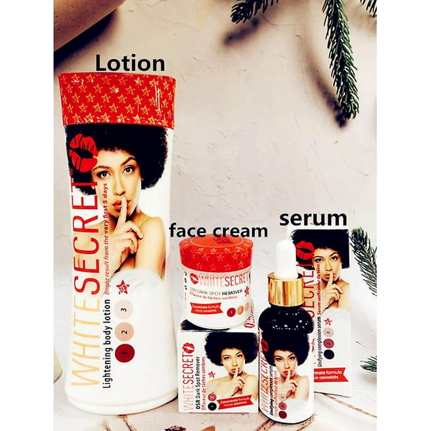 100% Original White Secret Set Lightening 5 Days Cream 30ml Lotion ...