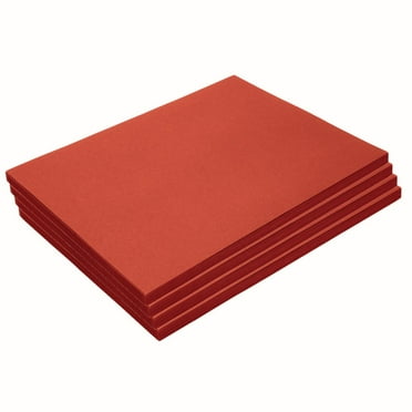 Colorations Heavyweight Holiday Red Construction Paper - 9" x 12", 200 ...