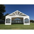 Luxurious Delta Canopies Marquee, 40'x20' Wedding Tent, PVC White, Fire ...