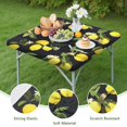 Colorful Ice Cream Dessert Tablecloth Sweet Treats Summer Food Pattern ...
