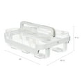 Deflecto Stackable Caddy Organizer, White - Essential Office Storage ...