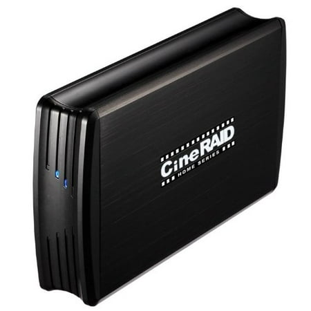 CineRAID CR-H212 (Dual Bay USB 3.0 SuperSpeed Portable SSD Enclosure ...