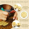 56pcs Wood Burning and Carving Kit with Soldering Iron and Alphabet ...