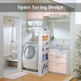tdgbsgd Laundry Room Organizer Mobile Shelving Unit Organizer with 5 ...