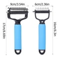 Undercoat Rake Dog Grooming Brush for Medium to Large Double Coated ...