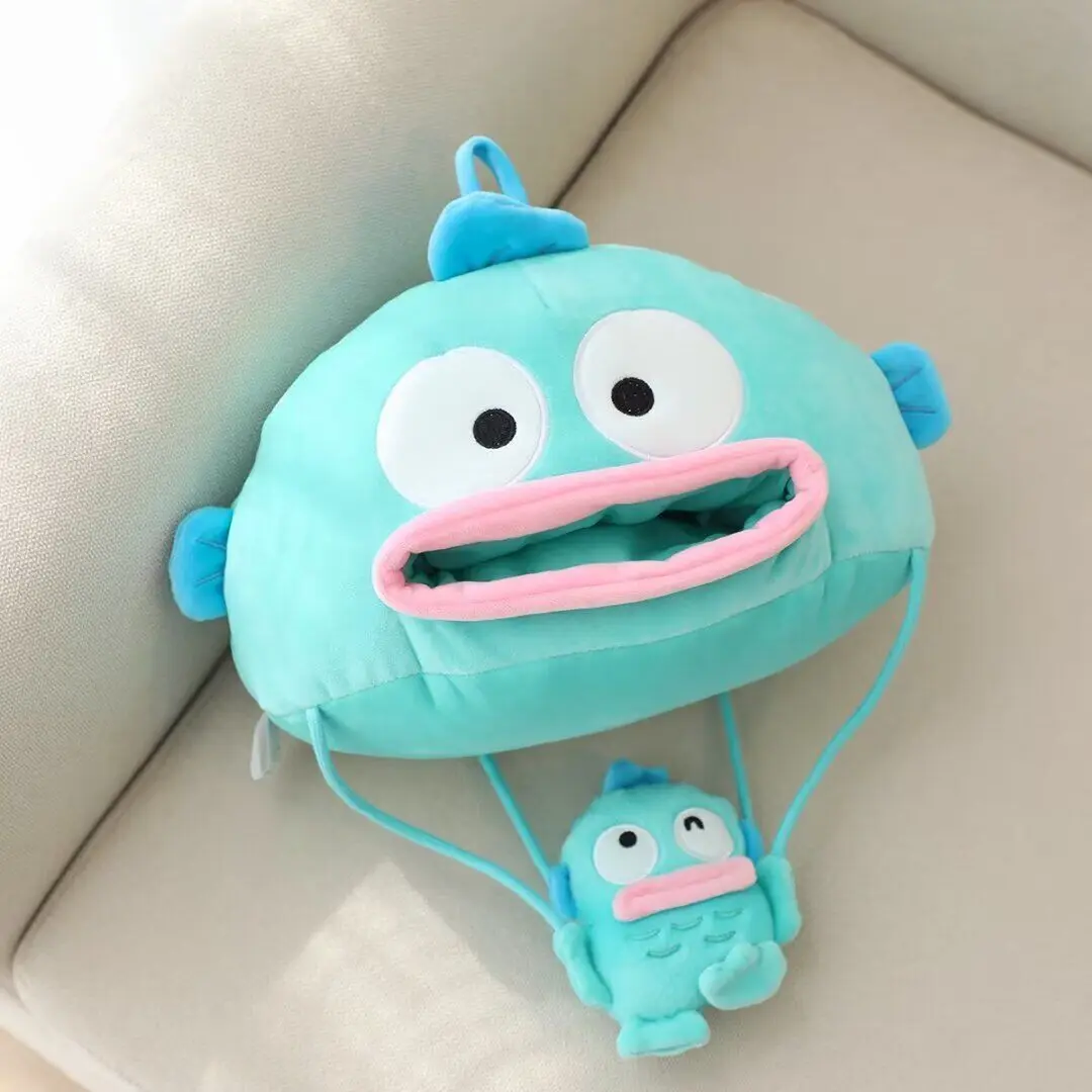 Cartoon Sanrio Hangyodon Plush Tissue Box Funny Toys Tissue Paper ...