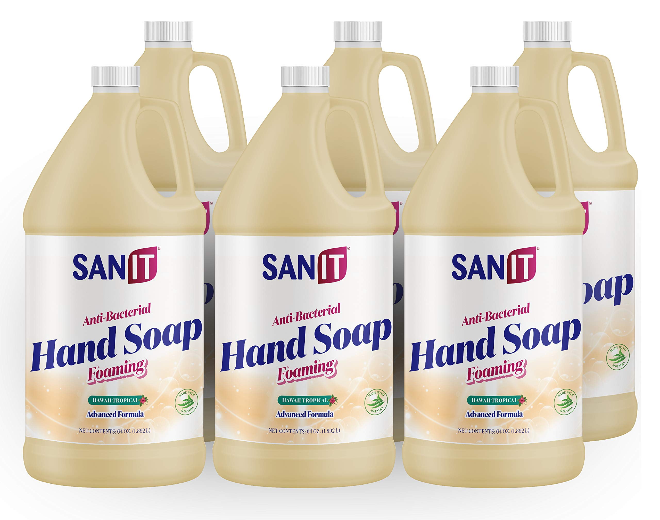 Sanit Antibacterial Foaming Hand Soap Refill - Advanced Formula with ...