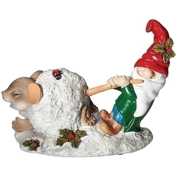 Iron Mouse Figurine