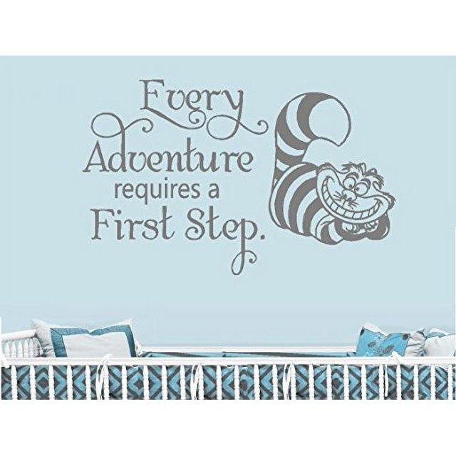 Decal ~ Every adventure requires a first step : Wall Decal, Children 20 ...