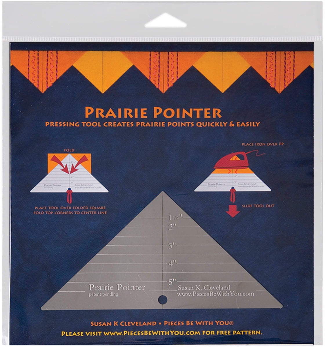 Pieces Be With You Prairie Pointer Pressing Tool - Walmart.com ...