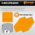 4 Inch Plastic Body Filler Spreader Tools for Automotive Body Fillers ...