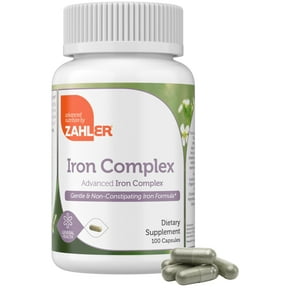 PharmaNutra SiderAL® Forte Iron Supplement with Vitamin C, 30 Capsules ...